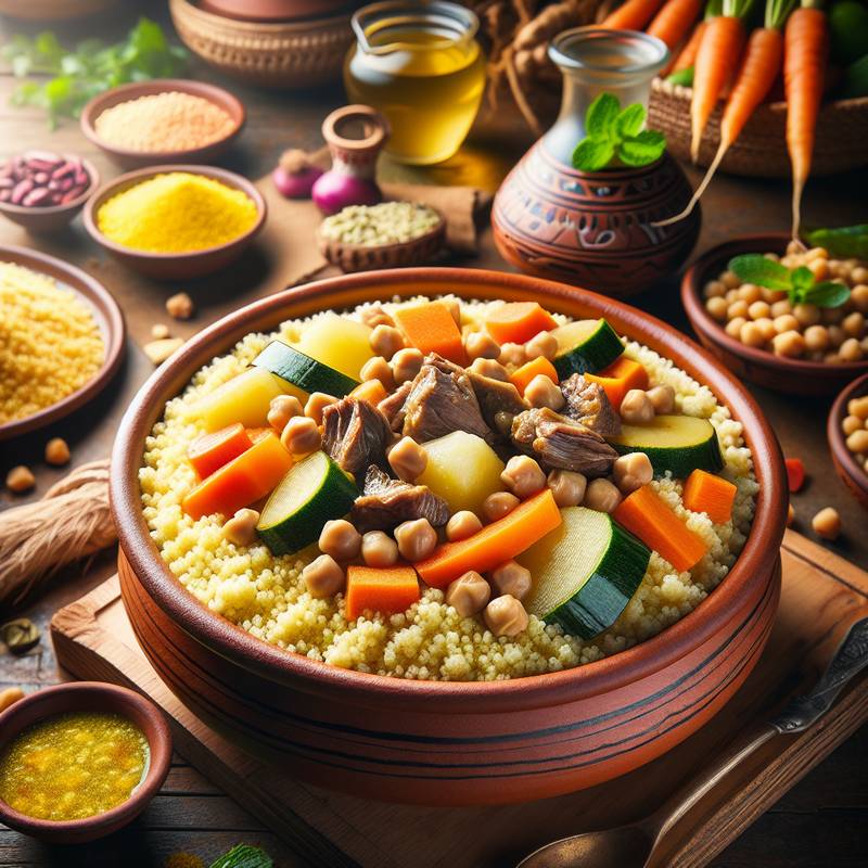 Algerian Couscous - Gemma's Recipes