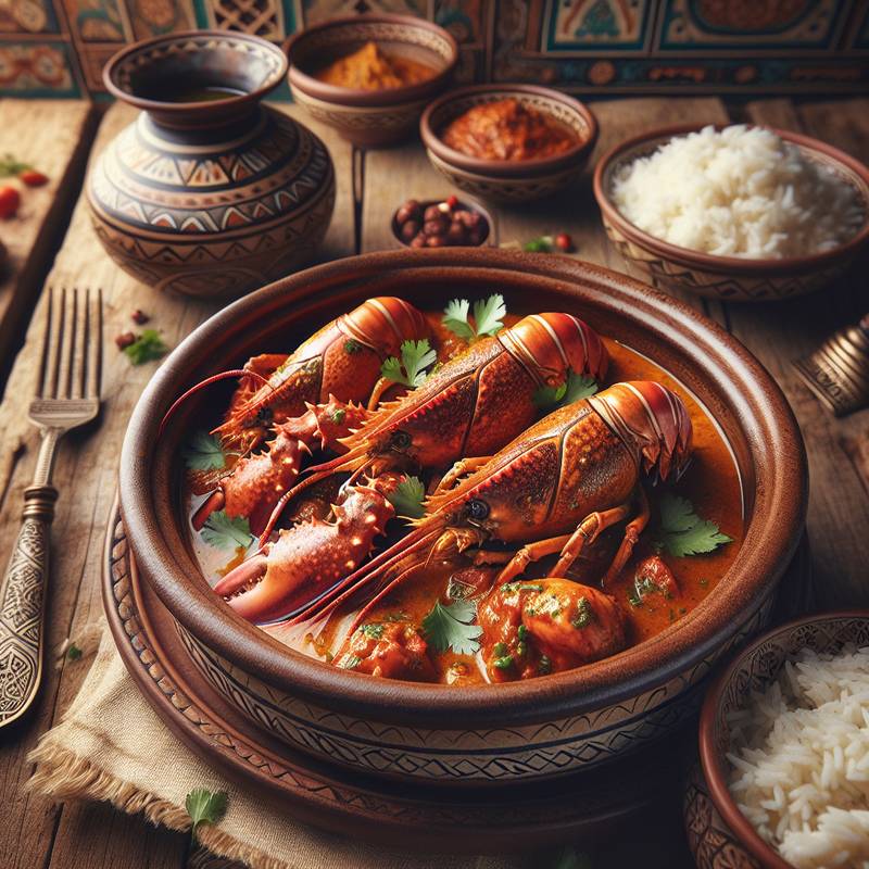 Oman Lobster Masala - Gemma's Recipes